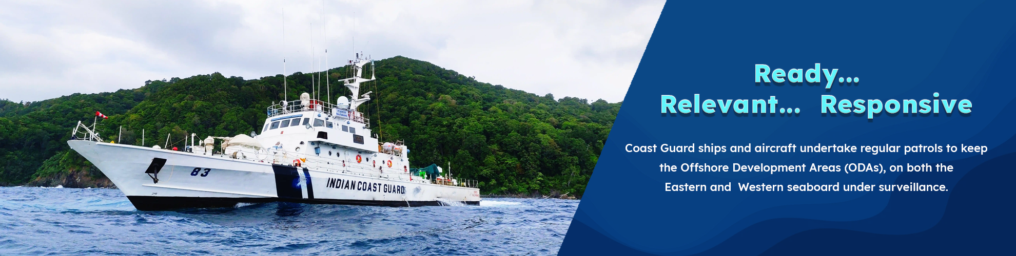 Official Website of Indian Coast Guard Head Quarters, New Delhi ...